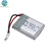 China CE KC Approved 902530 500mAh 25C Lithium Polymer Battery Pack Rechargeable LiPo Battery for sale