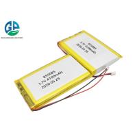 China 3.7V 4100mAh Lithium Polymer Battery with 500times Cycle Life Rechargeable Li-Polymer Battery for sale