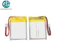 China High Capacity 1000mAh 3.7V Lithium Polymer Battery with 500 Cycles Rechargeable LiPo Battery for sale