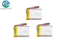 China High Capacity 1000mAh 3.7V Lithium Polymer Battery with 500 Cycles Rechargeable LiPo Battery for sale