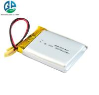 China High Capacity 1000mAh 3.7V Lithium Polymer Battery with 500 Cycles Rechargeable LiPo Battery for sale