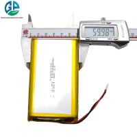 China High Capacity 10000mAh 3.7V Lithium Polymer Battery with 500 Cycle Life for Digital Devices for sale