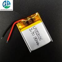 China KC Certificated 3.7V 95mAh Lithium Ion Polymer Rechargeable Lipo Battery Pack for sale