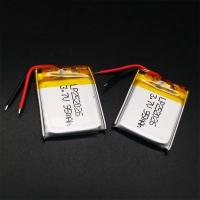 China KC Certificated 3.7V 95mAh Lithium Ion Polymer Rechargeable Lipo Battery Pack for sale