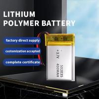 China 3.7V 400mAh 502035 Lithium Polymer Battery Rechargeable Li-Polymer Battery Pack for sale
