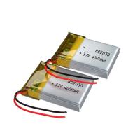 China 400 Mah 3.7 Li Polymer Battery Power Source 2c Discharging Current for sale