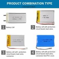 China 2.75 V 430mah Rechargeable Li Ion Polymer Battery Overdischarge Protection for sale