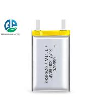 China 3000mAh Li Polymer Battery with Overcharge Protection and 2C Discharging Current for sale