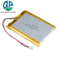 China KC UL approved li polymer battery 3.7 v 2000mah 605068 lion polymer battery pack for sale