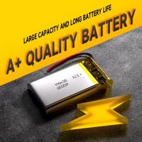 China 3.7V 180mAh KC UN38.3 Certified Lipo Battery Rechargeable Lithium Polymer Battery Pack for sale