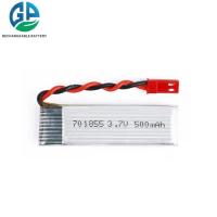 China 3.7V 500mAh KC CE Certified Lithium Polymer Battery Rechargeable Li-Po Battery Pack for sale
