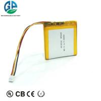 China UL Certified 606060 Rechargeable Li Polymer Battery 3.7V 3000mAh for Digital Products for sale