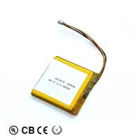 China UL Certified 606060 Rechargeable Li Polymer Battery 3.7V 3000mAh for Digital Products for sale