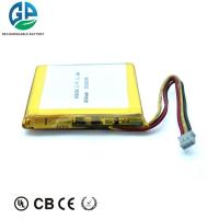 China UL Certified 606060 Rechargeable Li Polymer Battery 3.7V 3000mAh for Digital Products for sale