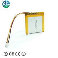 China UL Certified 606060 Rechargeable Li Polymer Battery 3.7V 3000mAh for Digital Products for sale