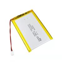 China High Capacity 5000mAh 3.7V Lithium Polymer Battery with 500 Times Cycle Life for Digital Products for sale