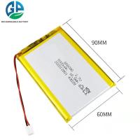 China High Capacity 5000mAh 3.7V Lithium Polymer Battery with 500 Times Cycle Life for Digital Products for sale