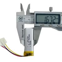 China 601750 3.7V 500mAh Lithium Polymer Battery Rechargeable LiPo Battery for Speakers and Toys for sale