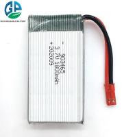 China KC Certified 1800mAh 25C Discharge Rate Li Polymer Battery Pack 3.7V Rechargeable Lipo Battery for sale
