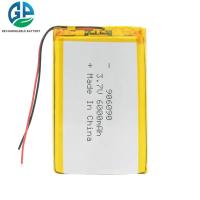 China KC Rechargeable Lipo Battery 3.7V 6000mAh Lithium Polymer Battery for Beauty Devices for sale