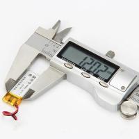 China 3.7V 100mAh Slim Lipo Battery with 500 Times Cycle Life for Beauty Devices for sale