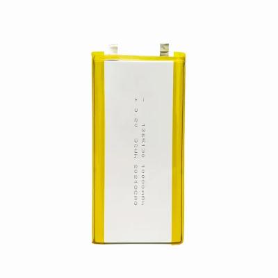 China 3.2v Li Polymer Battery Prismatic 1265130 10ah Lifepo4 Battery Cell for sale