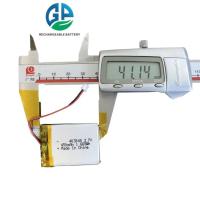 China Rechargeable 3.7V 450mAh Li Ion Battery Lipo Polymer KC 403040 for sale