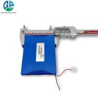 China 7.4V 4000mAh Li Ion Polymer Battery Pack for Medical Device Lipo Battery Pack 4080105 for sale