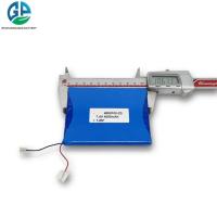 China 7.4V 4000mAh Li Ion Polymer Battery Pack for Medical Device Lipo Battery Pack 4080105 for sale