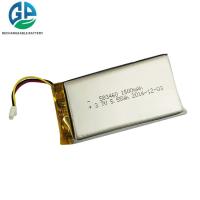 China High Temperature 1500mAh 3.7V Li Polymer Lipo Battery for Digital Devices for sale