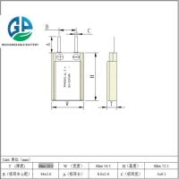 China 5000mAh 3.7V Rechargeable Lithium Polymer Battery LiPo Battery for Toys and Power Tools for sale