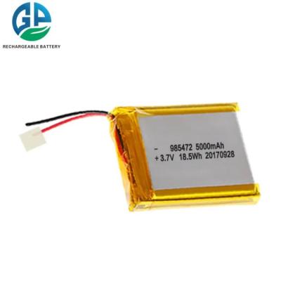 China 5000mAh 3.7V Rechargeable Lithium Polymer Battery LiPo Battery for Toys and Power Tools for sale