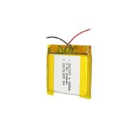 China 3.8V 260mAh Lithium Polymer Battery Pack with 500+ Cycles for GPS Tracking Smart Watch for sale