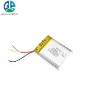 China 3.7V 200mAh KC Certified Rechargeable Lithium Polymer Battery with Wire PCM Connector for sale
