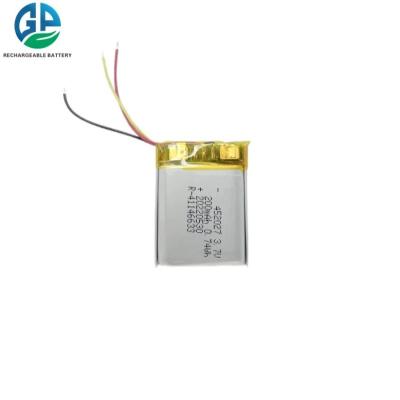 China 3.7V 200mAh KC Certified Rechargeable Lithium Polymer Battery with Wire PCM Connector for sale