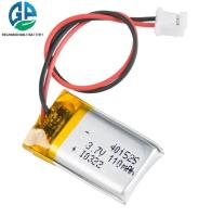 China 401525 Rechargeable Battery Pack 110mAh 3.7V KC IEC62133 Approved Lipo Lithium Polymer Battery for sale
