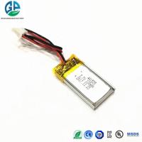 China 401525 Rechargeable Battery Pack 110mAh 3.7V KC IEC62133 Approved Lipo Lithium Polymer Battery for sale