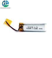 China Rechargeable 160mAh 3.7V Lipo Battery Pack KC IEC62133 Approved Lithium Polymer Battery for Toys for sale