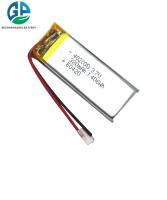 China KC Approved 3.7V 380mAh 402050 Lithium Polymer Battery Pack for sale