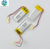 China OEM 3.7V 220mAh KC IEC62133 Approved Rechargeable Lithium Polymer Battery Pack for sale
