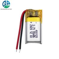 China 401120 60mAh 3.7V Lithium Polymer Battery Long Life LiPo Rechargeable Battery for Beauty Devices for sale