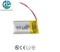 China 3.7V 230mAh Lithium Polymer Battery Pack with 500 Times Cycle Life for Beauty Devices for sale
