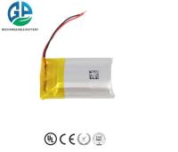 China 3.7V 230mAh Lithium Polymer Battery Pack with 500 Times Cycle Life for Beauty Devices for sale