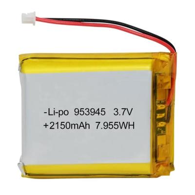 China 3.7v 2150mah Li Polymer Laptop Battery 953945 for sale