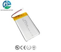 China IEC62133 Approved 3.7V 3700mAh Lithium Polymer Battery Pack High Capacity LiPo Battery for Laptop for sale