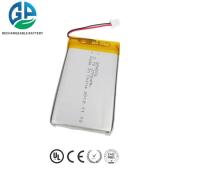 China IEC62133 Approved 3.7V 3700mAh Lithium Polymer Battery Pack High Capacity LiPo Battery for Laptop for sale