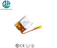 China 601012 Smallest 3.7V 50mAh Lithium Polymer Battery LiPo Rechargeable Battery for Electronic Card for sale