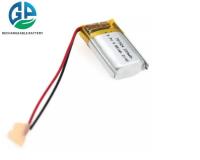 China 3.7V 230mAh 500 Times Cycle Life Li Polymer Rechargeable Battery 751524 for sale