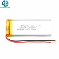 China Drones 3.7 Li Polymer Battery 502359 700mah 10c High Discharge Rate for sale