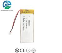 China IEC62133 Approved 3.7V 500mAh Lithium Polymer Battery LiPo Rechargeable Battery for Beauty Devices for sale